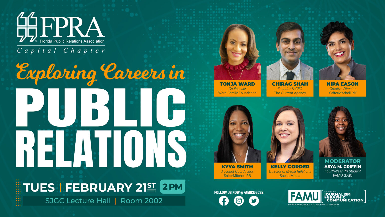 February Program Recap – FAMU SJGC Program: Exploring Careers in Public ...